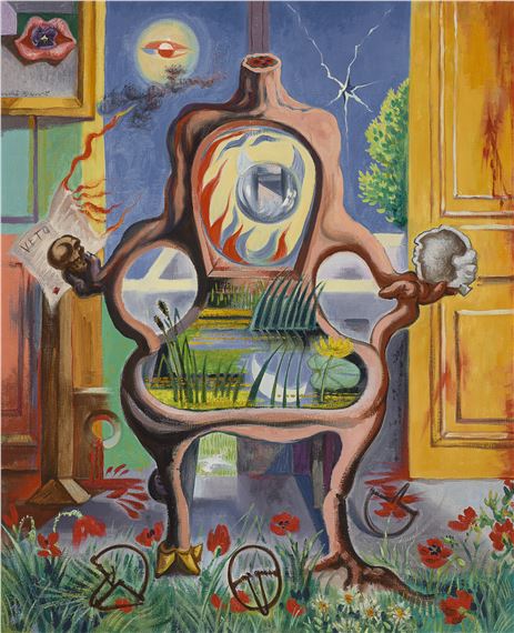 André Masson | Le fauteuil Louis XVI (1938) | MutualArt