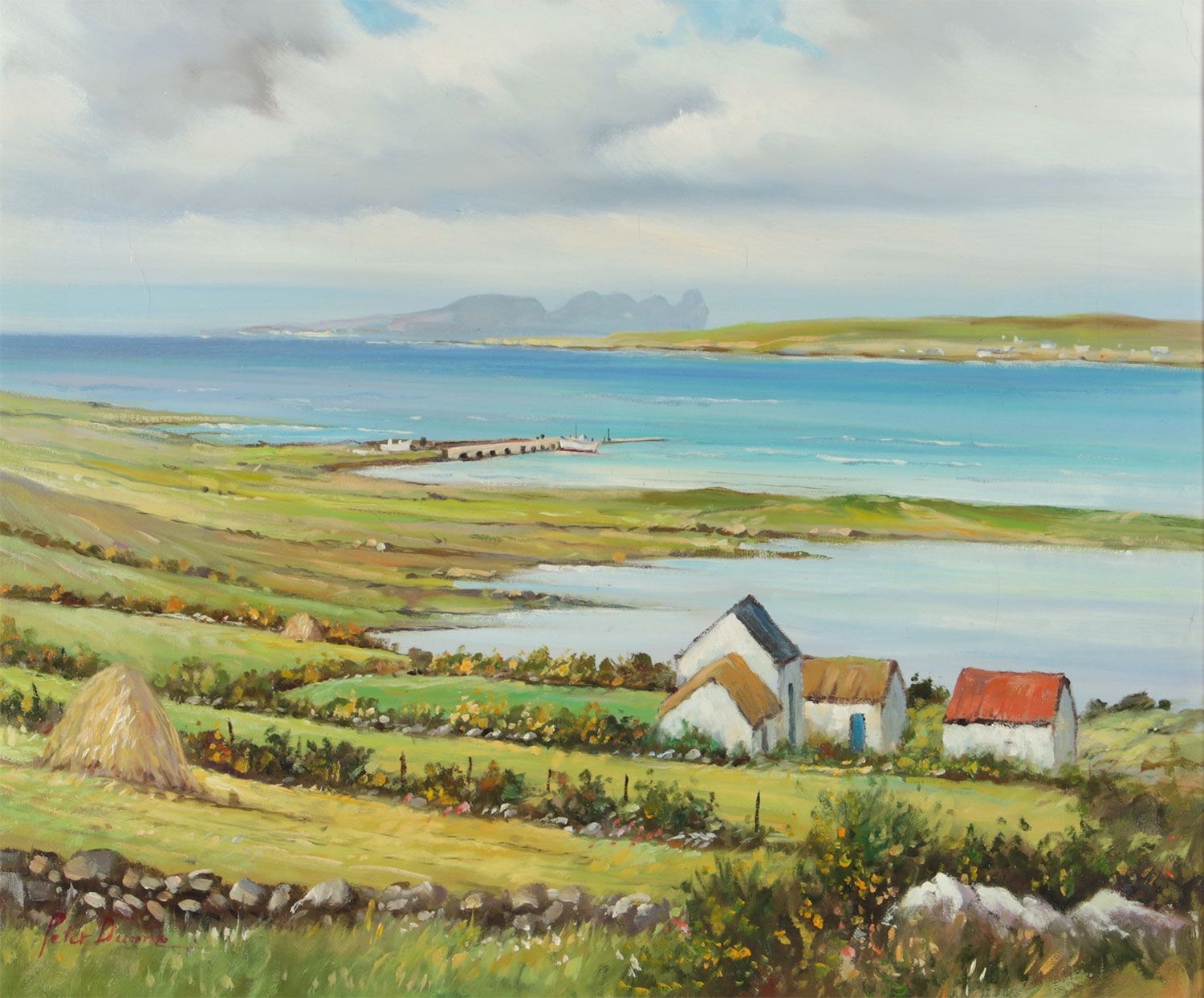 Peter Dunn | VIEW OF TORY | MutualArt