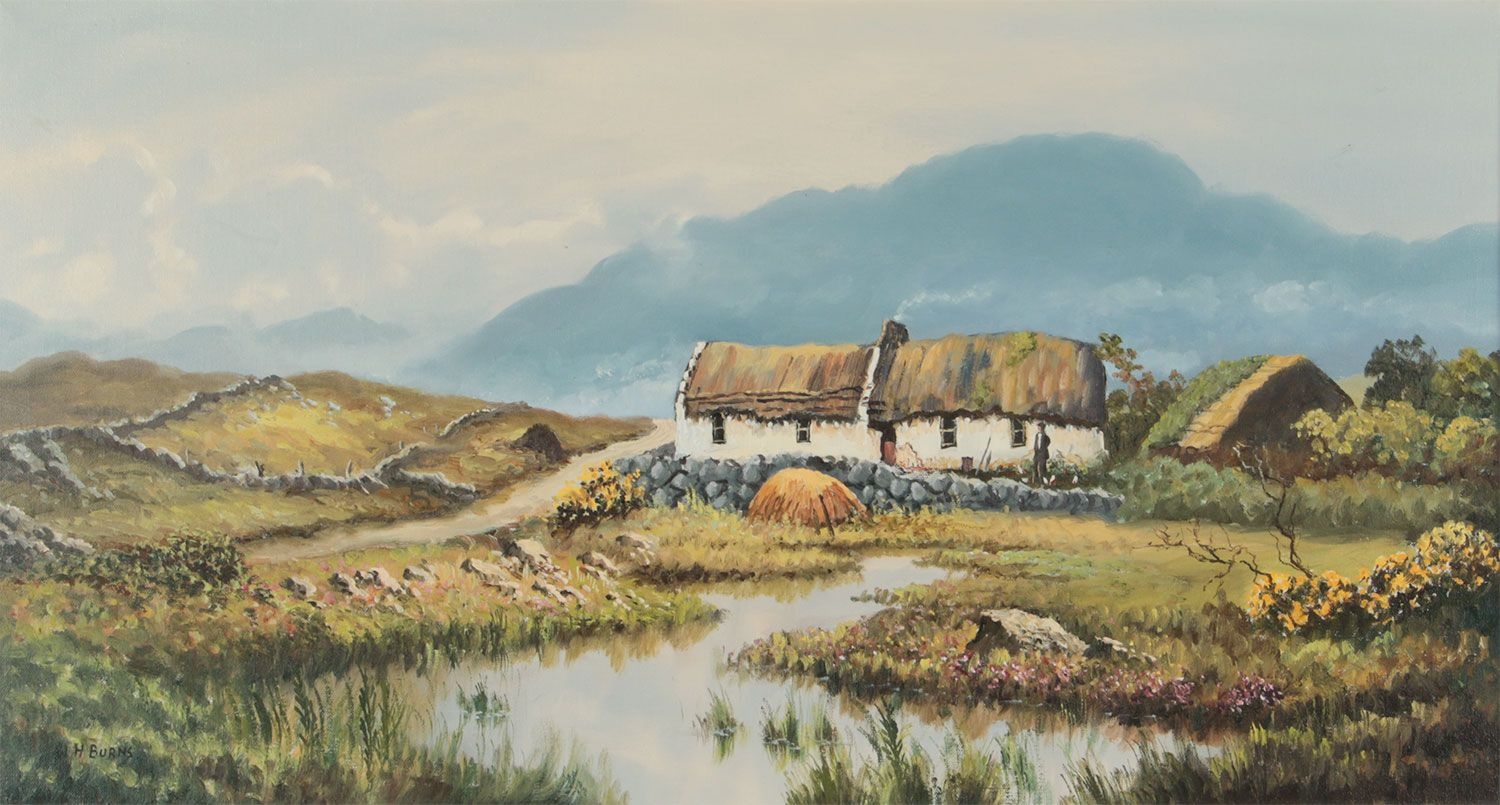 William Henry Burns | NEAR LENNANE, CONNEMARA | MutualArt
