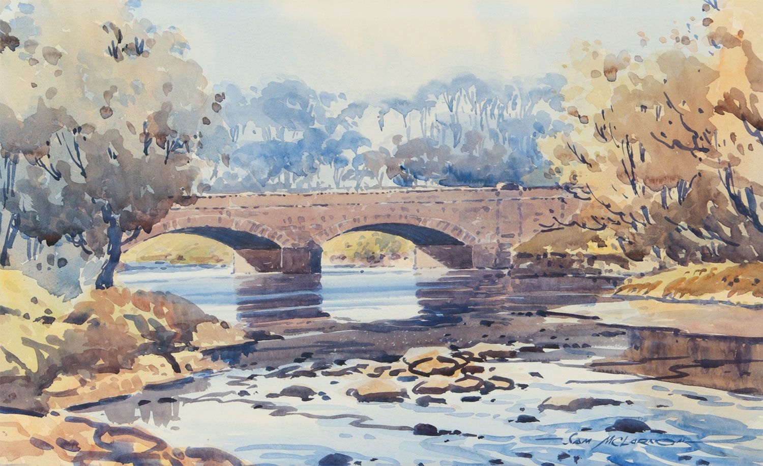 Samuel McLarnon | BRIDGE AT CUSHENDUN | MutualArt