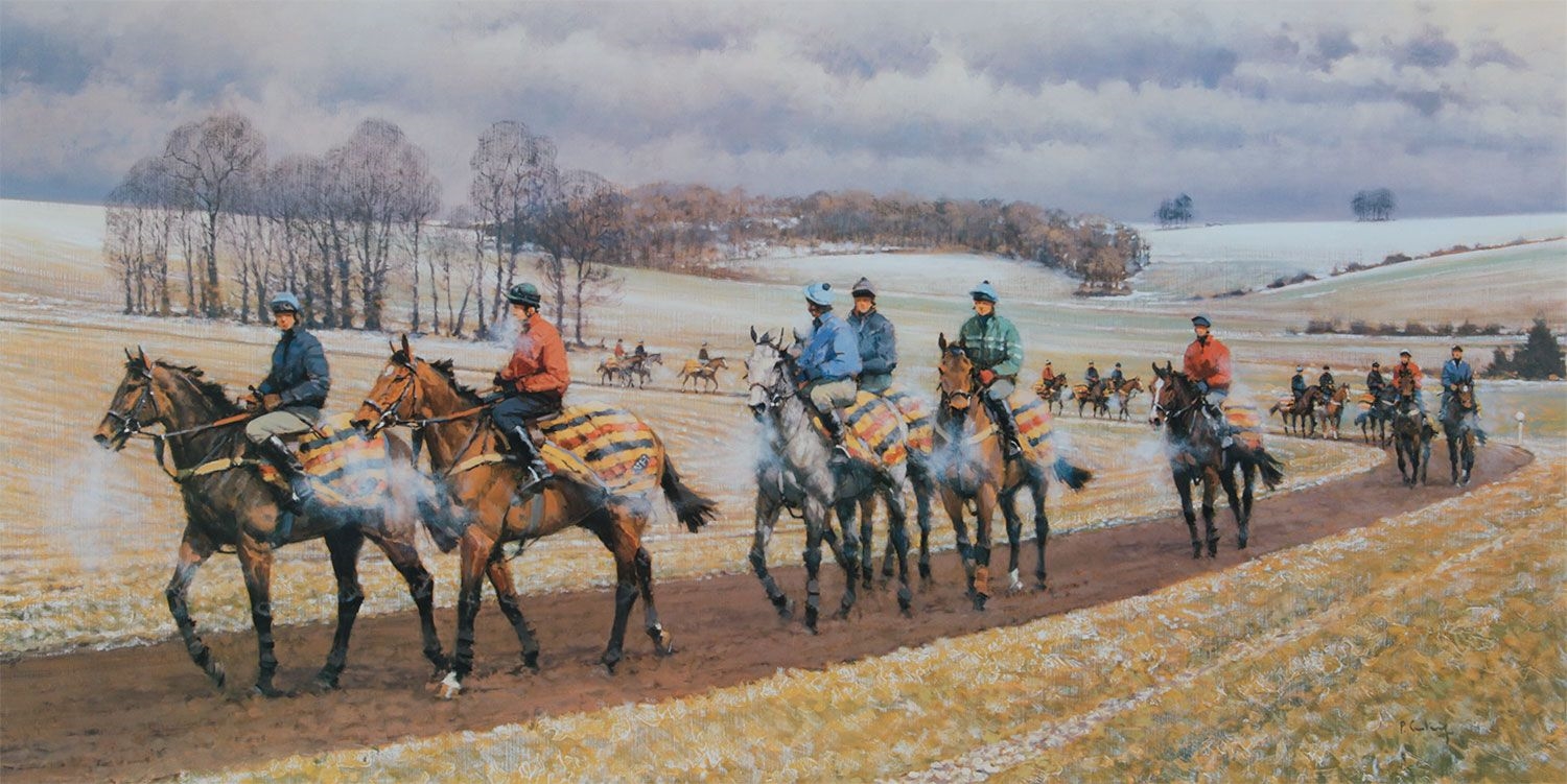 Peter Curling | SNOW AT SEVEN BARROWS | MutualArt