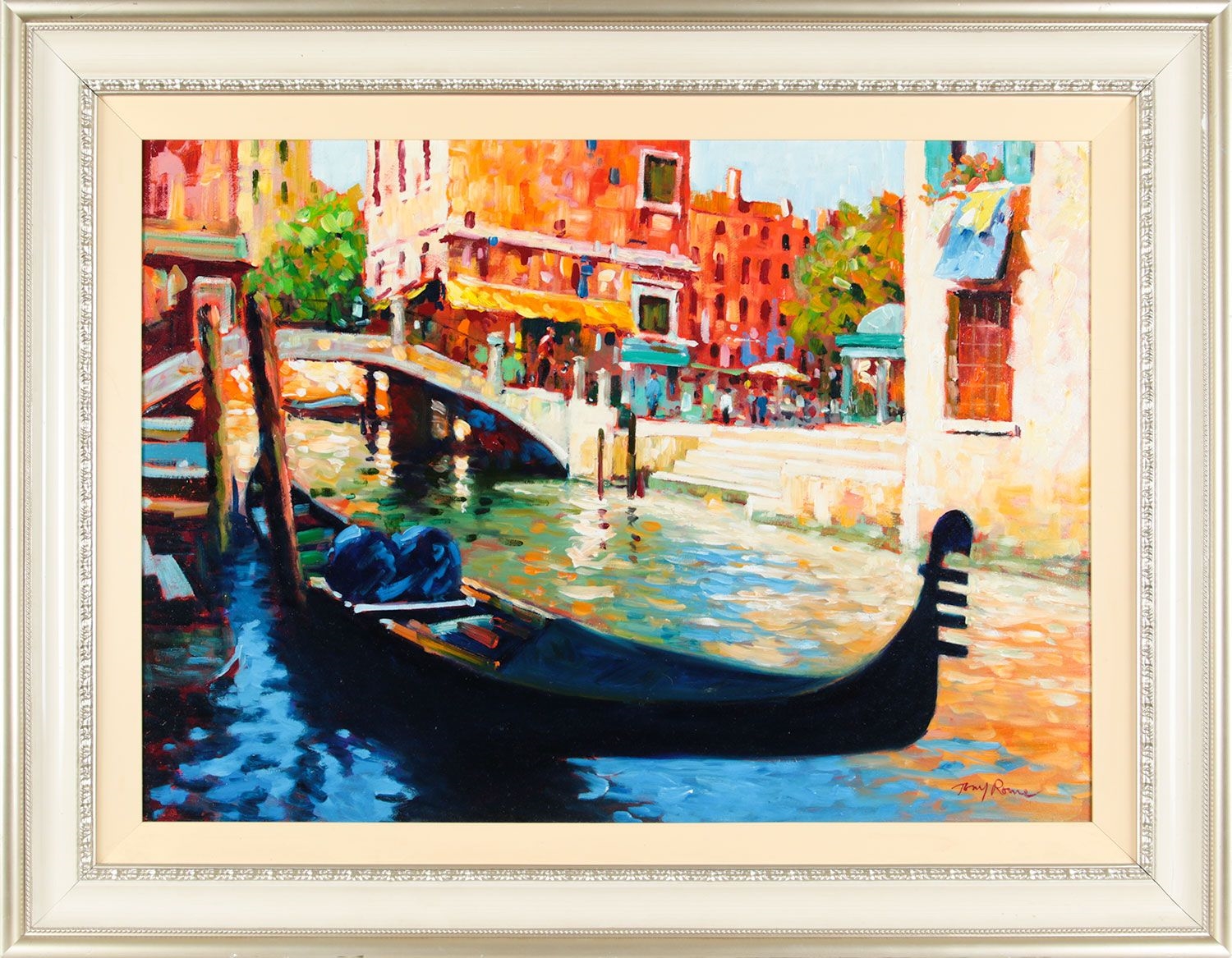 Tony Rome | GONDOLA MOORING, VENICE | MutualArt