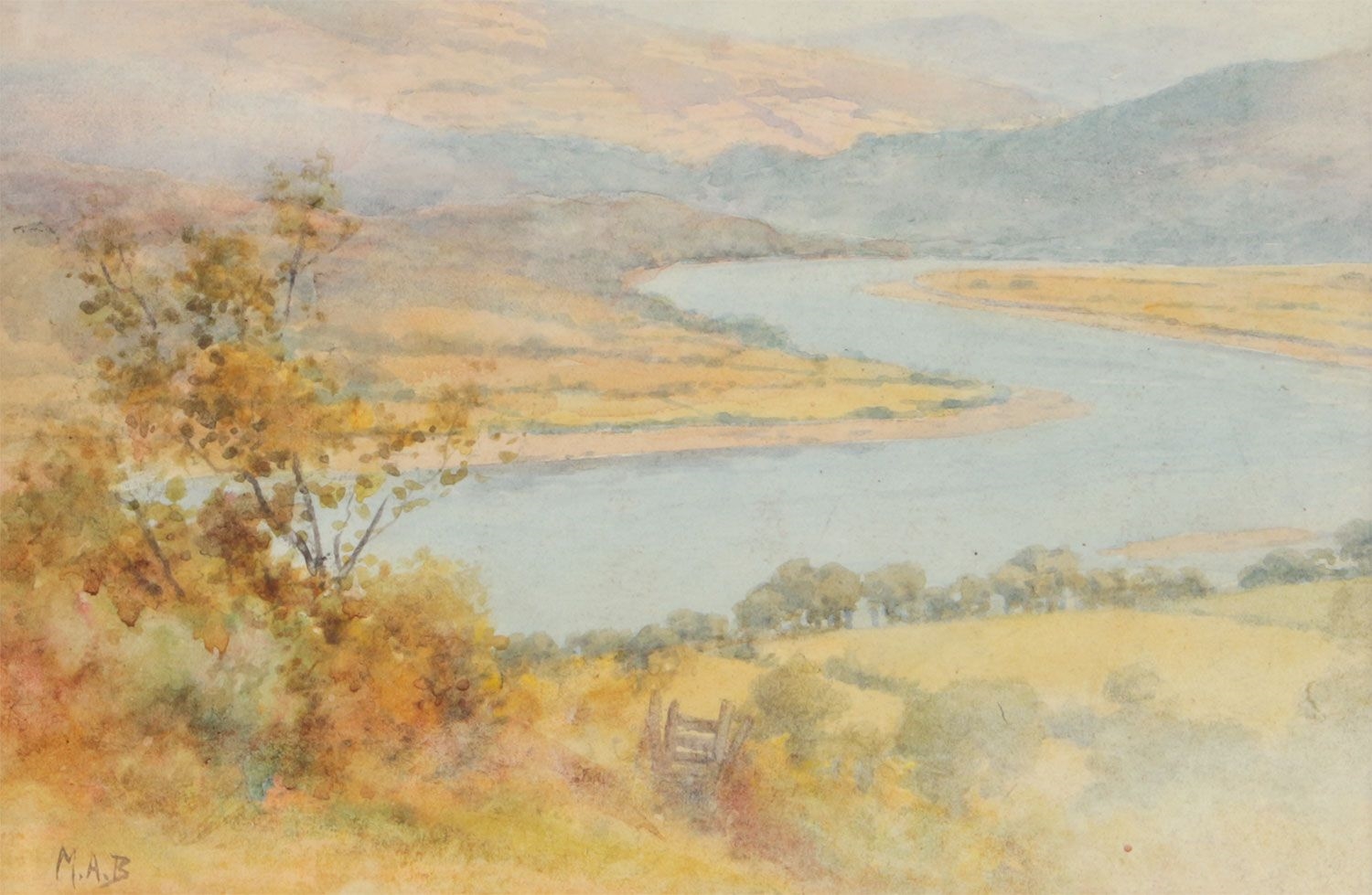 Mildred Anne Butler | View of a garden | MutualArt