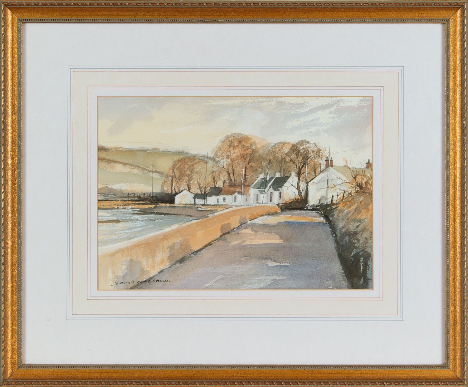 Dennis Orme Shaw | COTTAGES BY STRANGFORD LOUGH | MutualArt