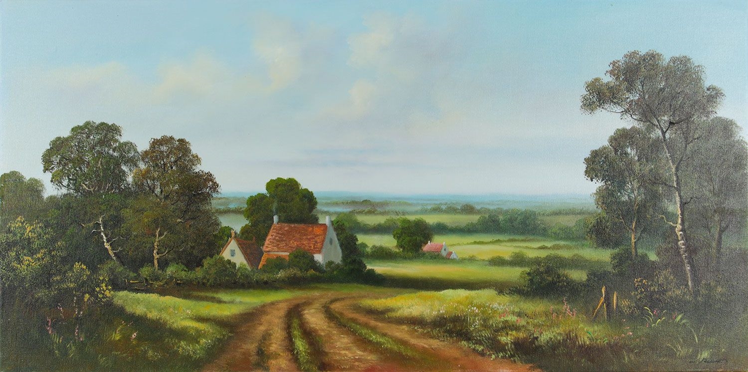 Wendy Reeves | COUNTRY LANE AND COTTAGES | MutualArt