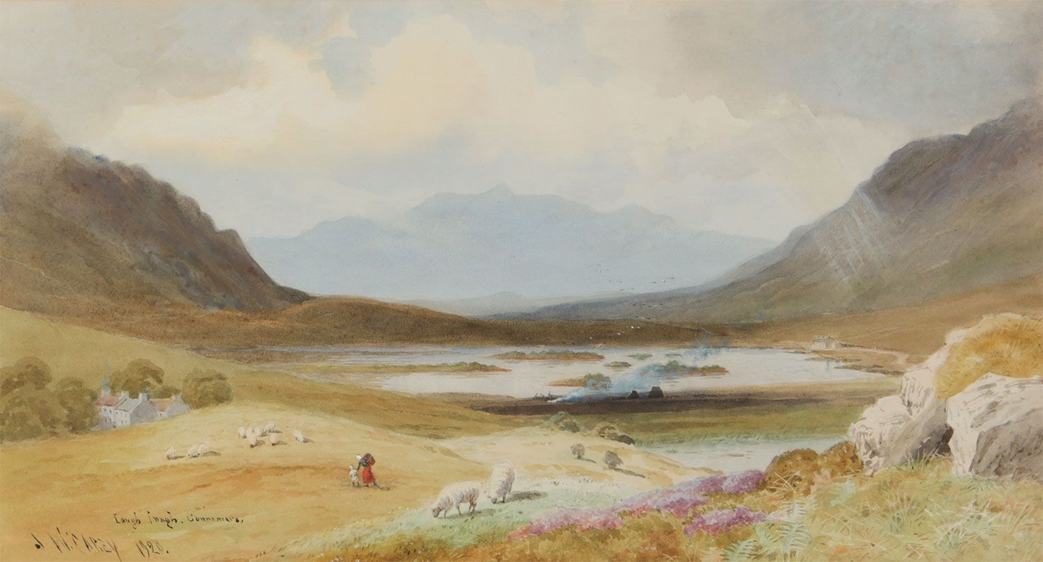 Joseph William Carey | LOUGH INAGH, CONNEMARA (1920) | MutualArt