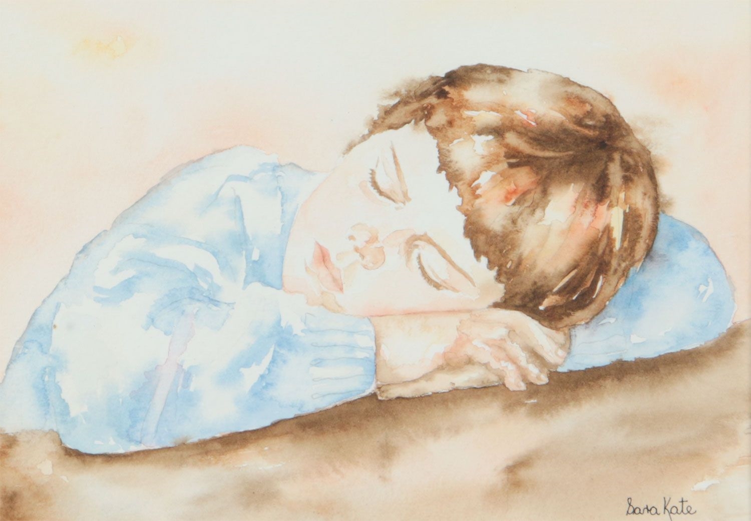 Sara Kate | BOY SLEEPING | MutualArt