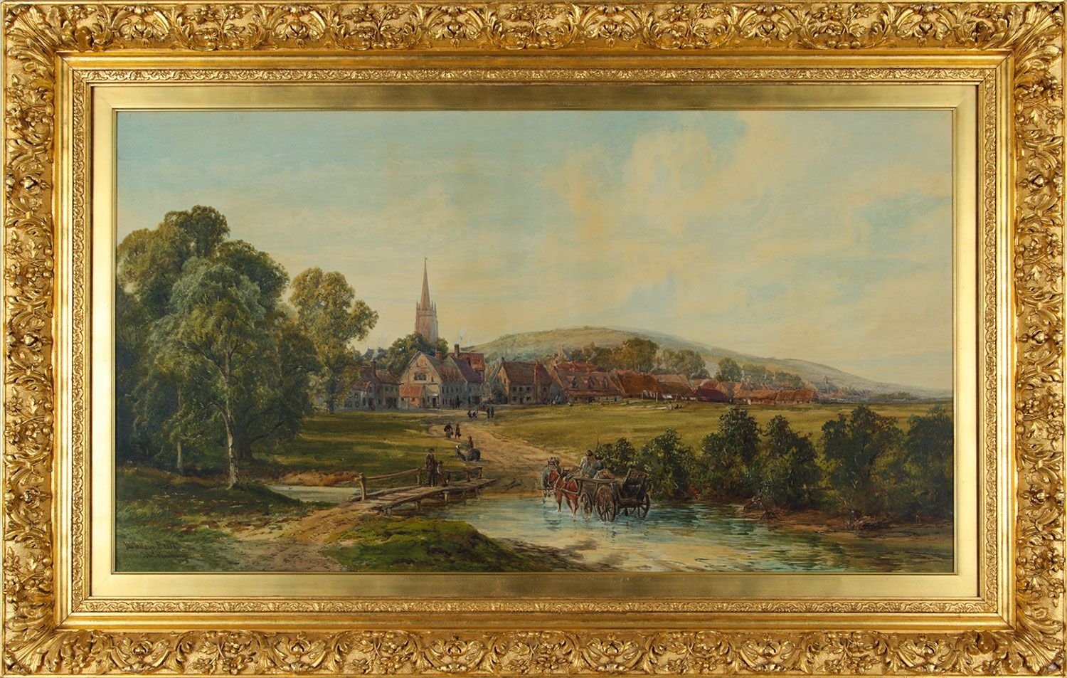 John Faulkner | THE VILLAGE BROOK | MutualArt