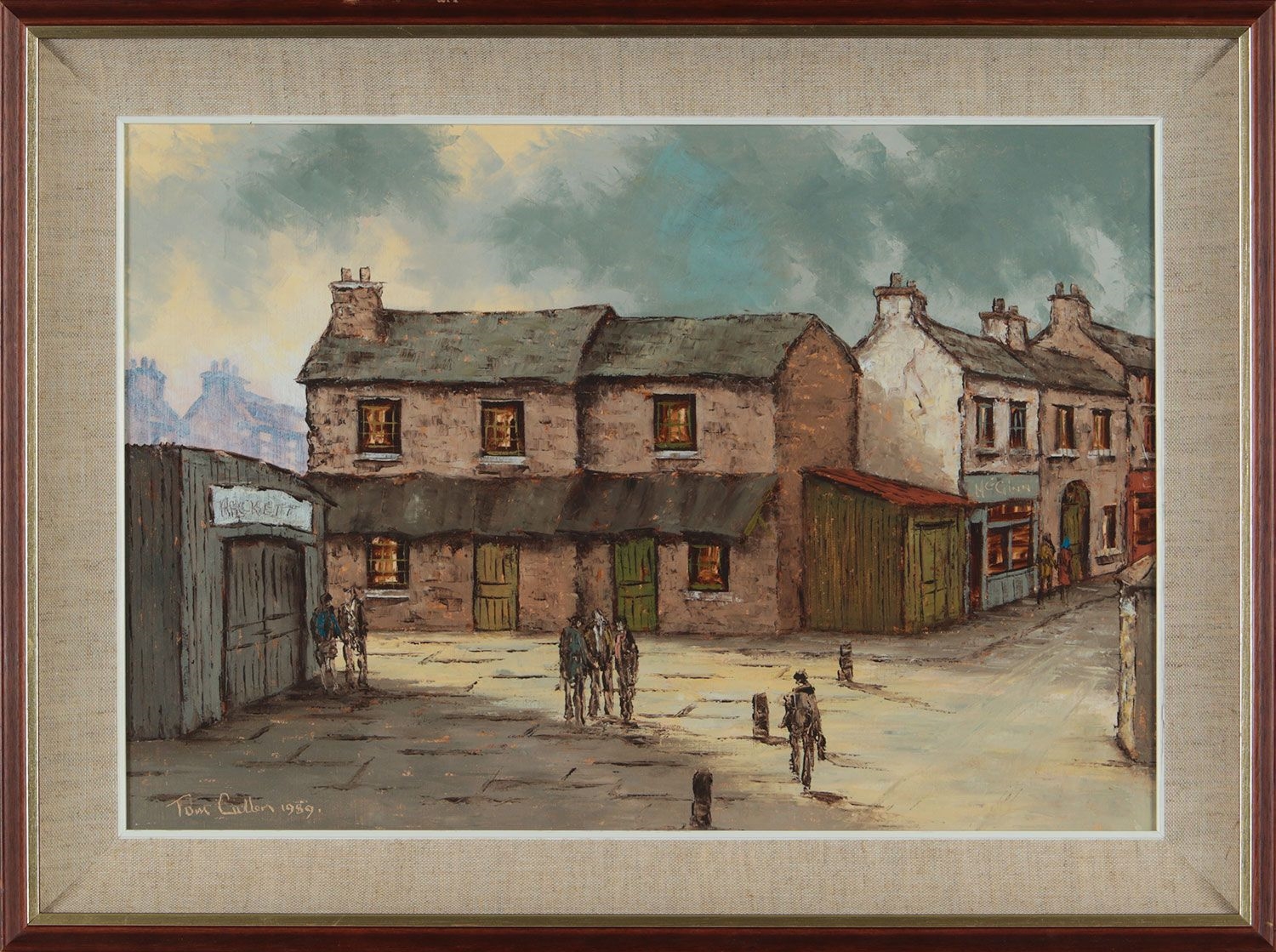 Tom Cullen | DUBLIN STREETS (1989) | MutualArt