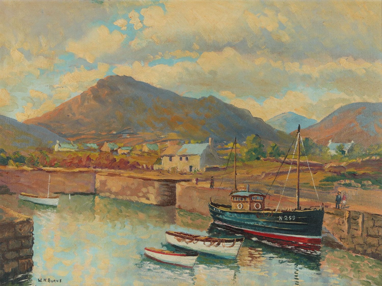 William Henry Burns | ANNALONG HARBOUR, COUNTY DOWN | MutualArt