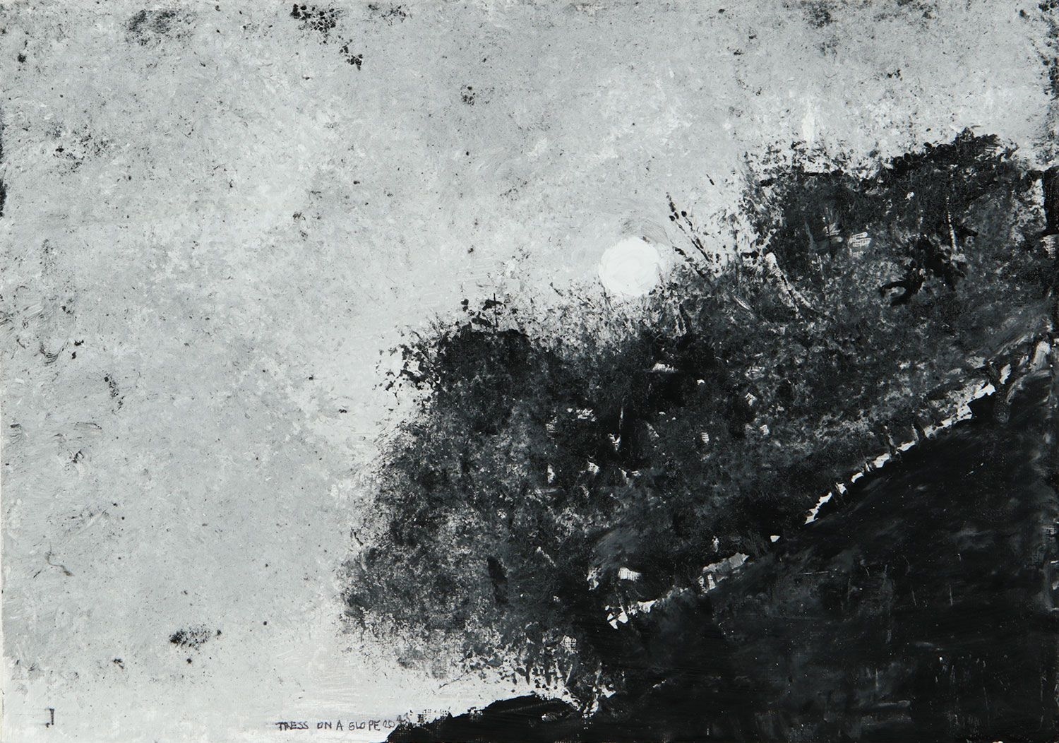 Jeff Adams | TREES ON A SLOPE (2023) | MutualArt