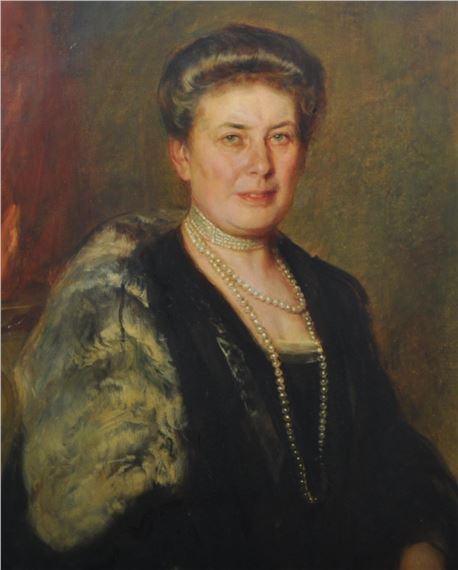 Hermann Torggler | HERMANN TOGGLER (1878-1939) - OIL PORTRAIT OF LADY ...