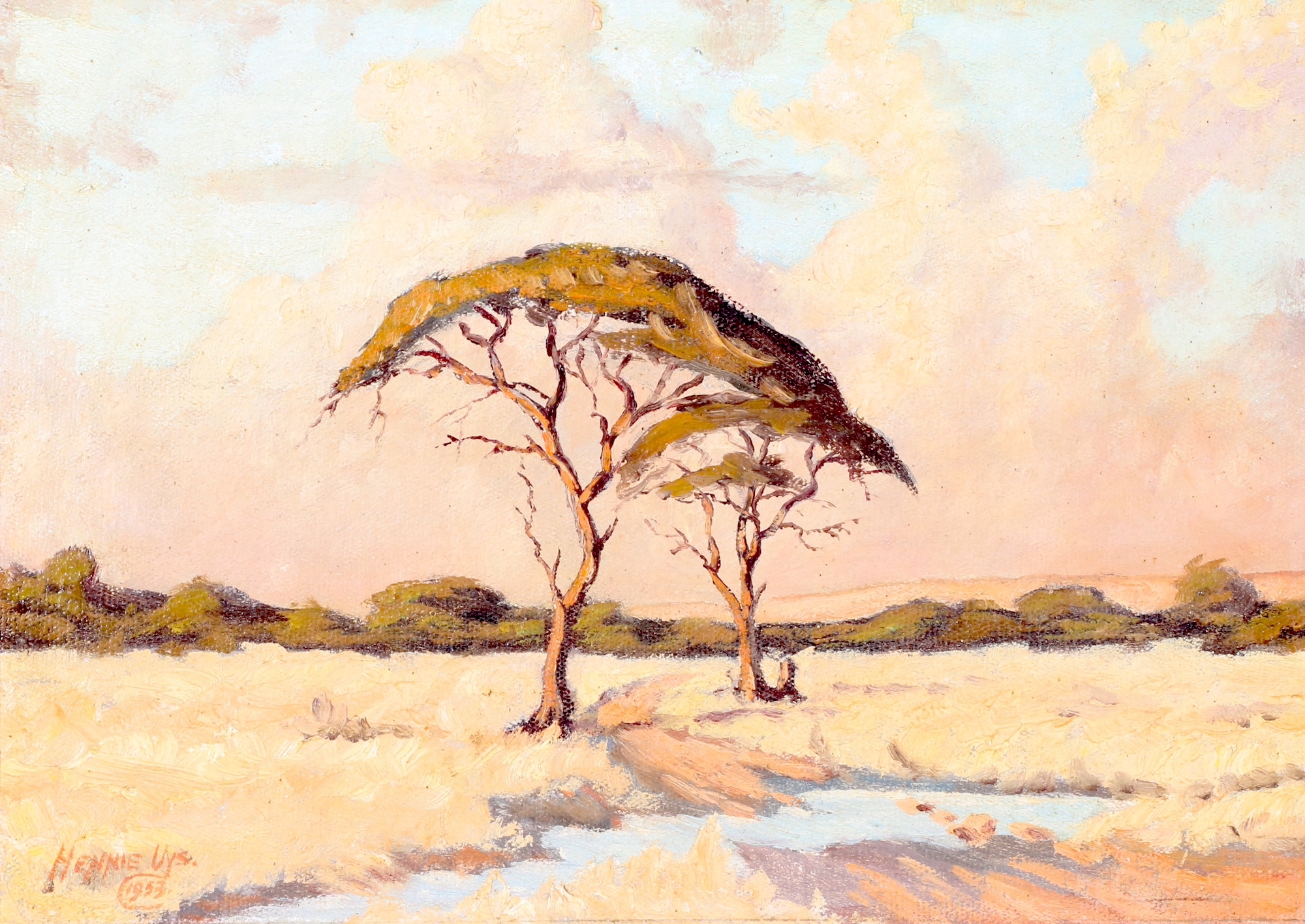 Hennie Uys | AFRICAN TREES IN THE LANDSCAPE | MutualArt