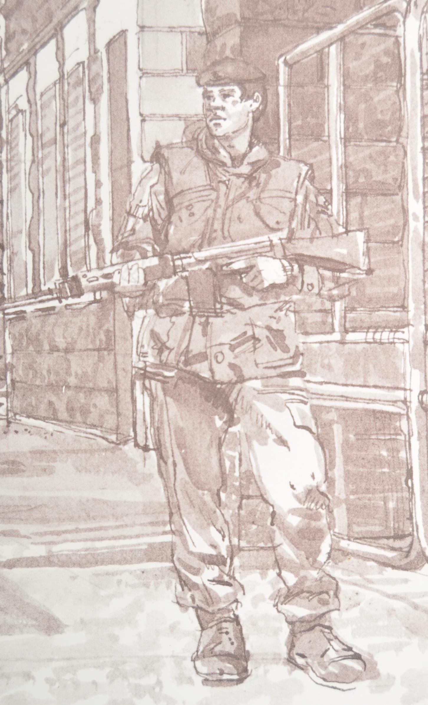 Ken Howard | KEN HOWARD B.1932 - 20TH CENTURY PEN & INK ILLUSTRATION ...