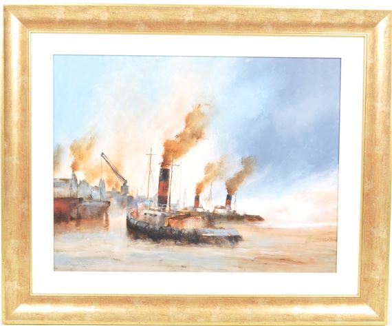 Chambers David | DAVID CHAMBERS - ENGLISH ARTIST - OIL ON BOARD ...