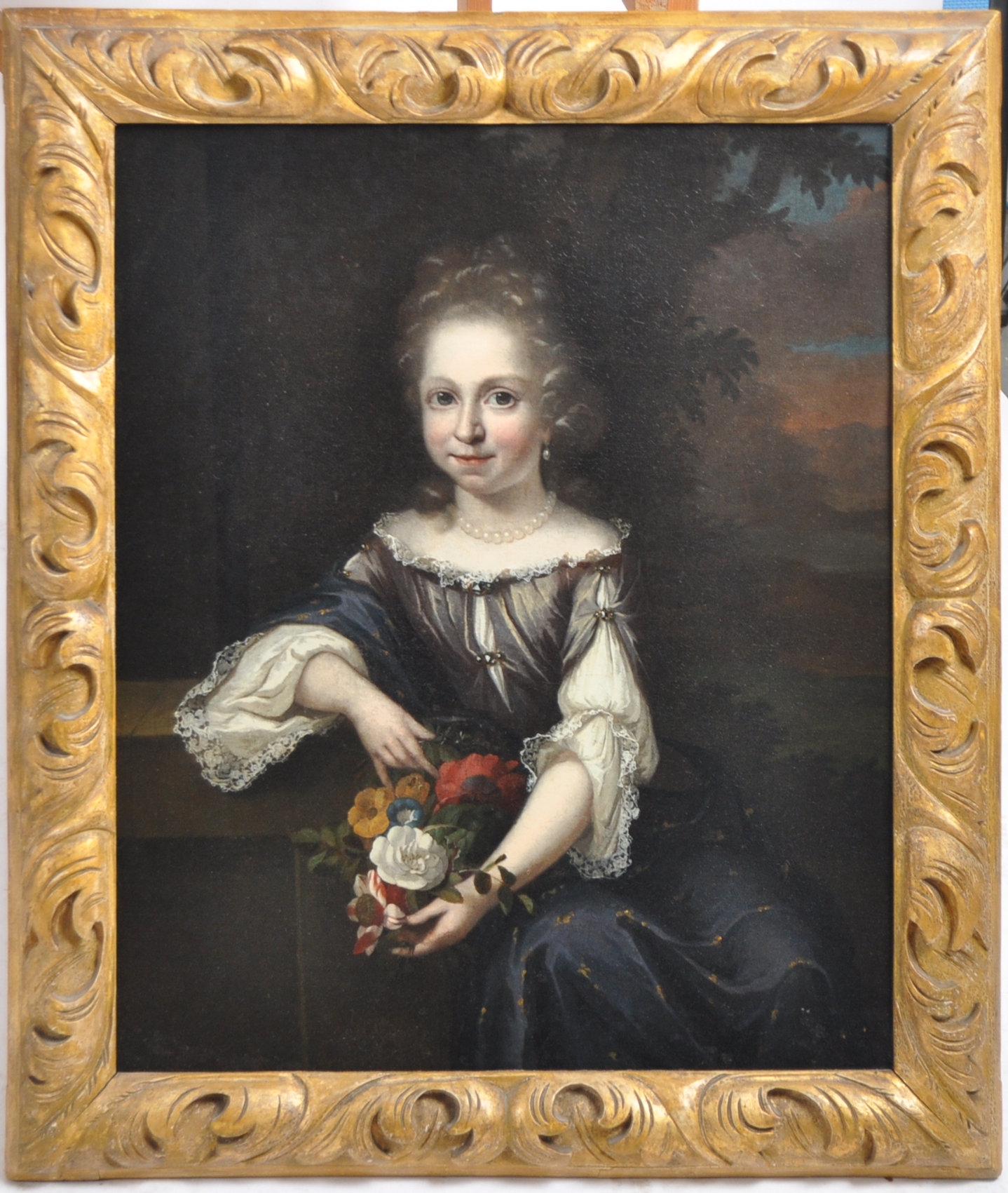 Dutch School, 20th Century | DUTCH OIL PORTRAIT STUDY OF A YOUNG GIRL ...