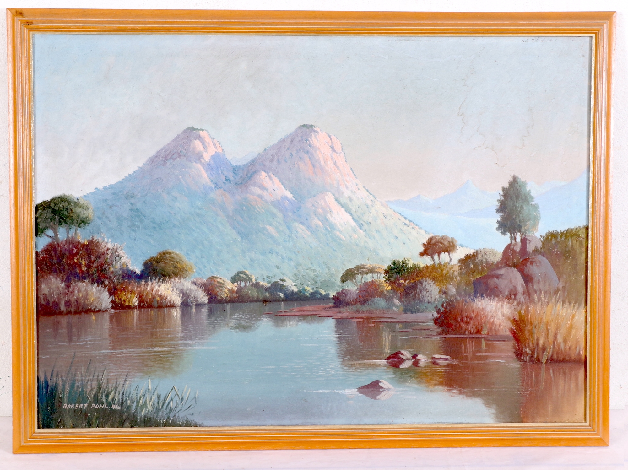 Robert Pohl | MOUNTANOUS LANDSCAPE | MutualArt