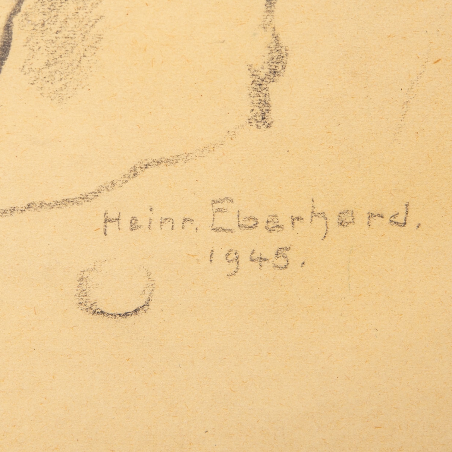 Heinrich Eberhard | Two portraits of girls (1945) | MutualArt