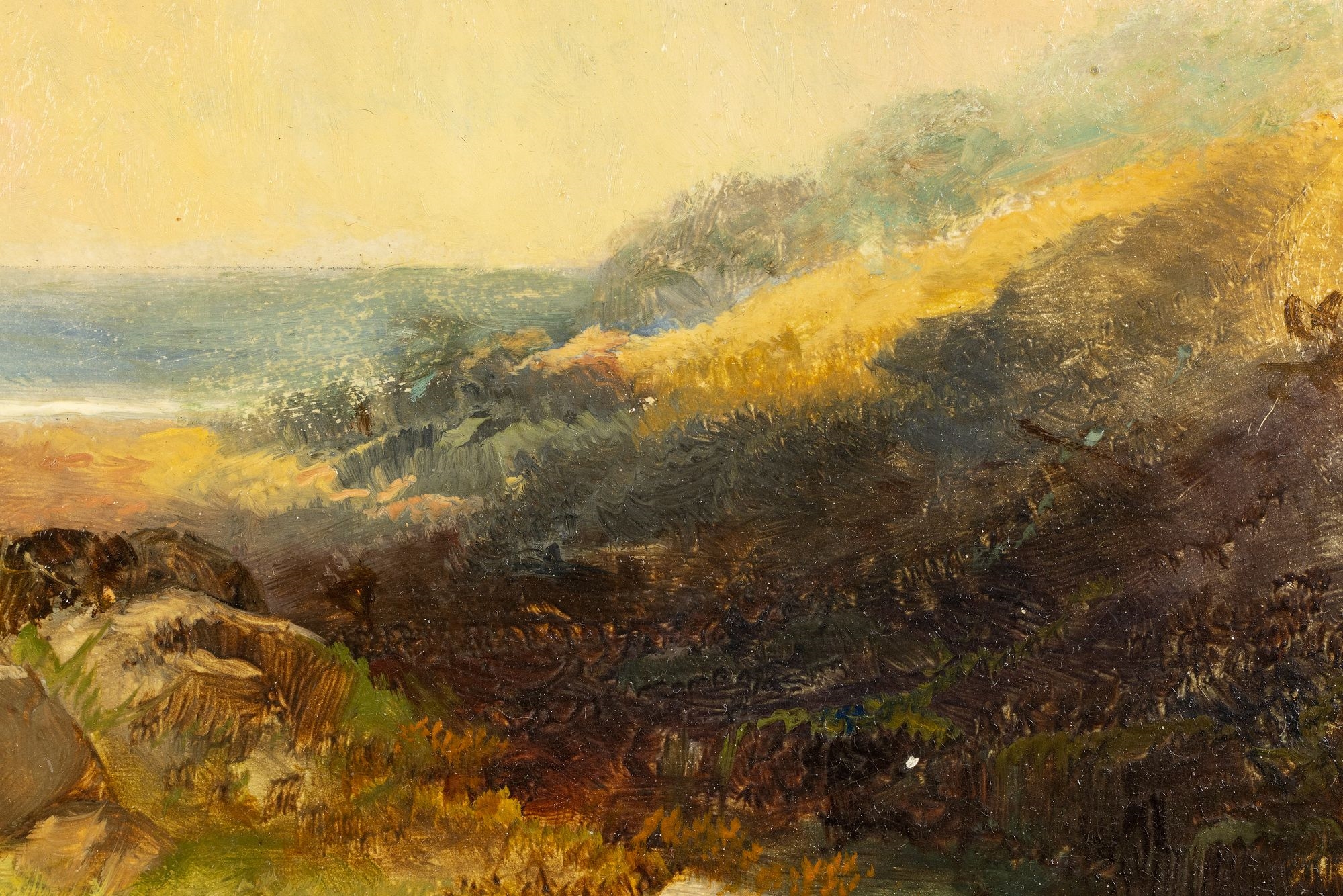 William Paton Burton | Landscape with Cottage | MutualArt