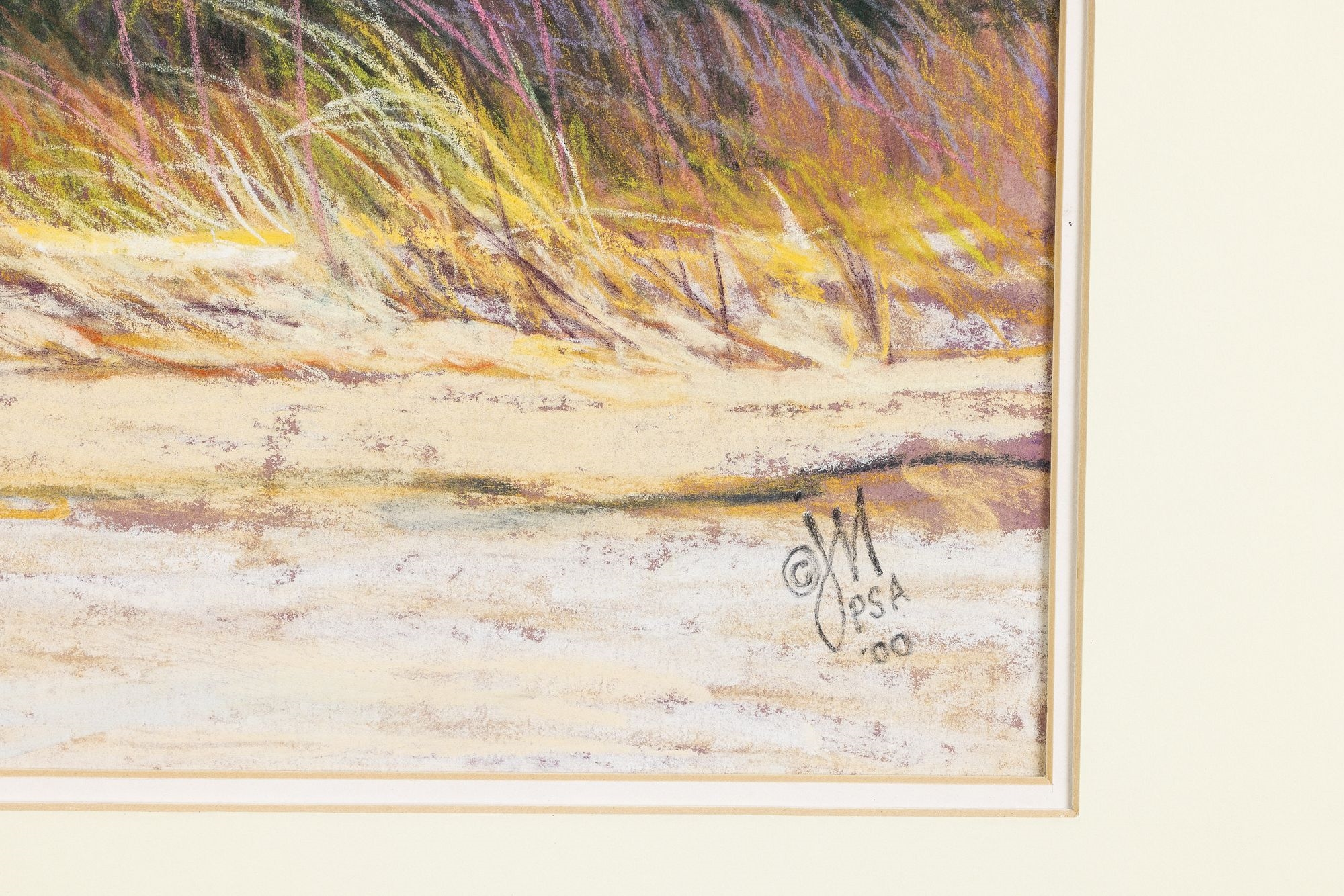 Joyce Nagel | Beach Scene with Trees | MutualArt