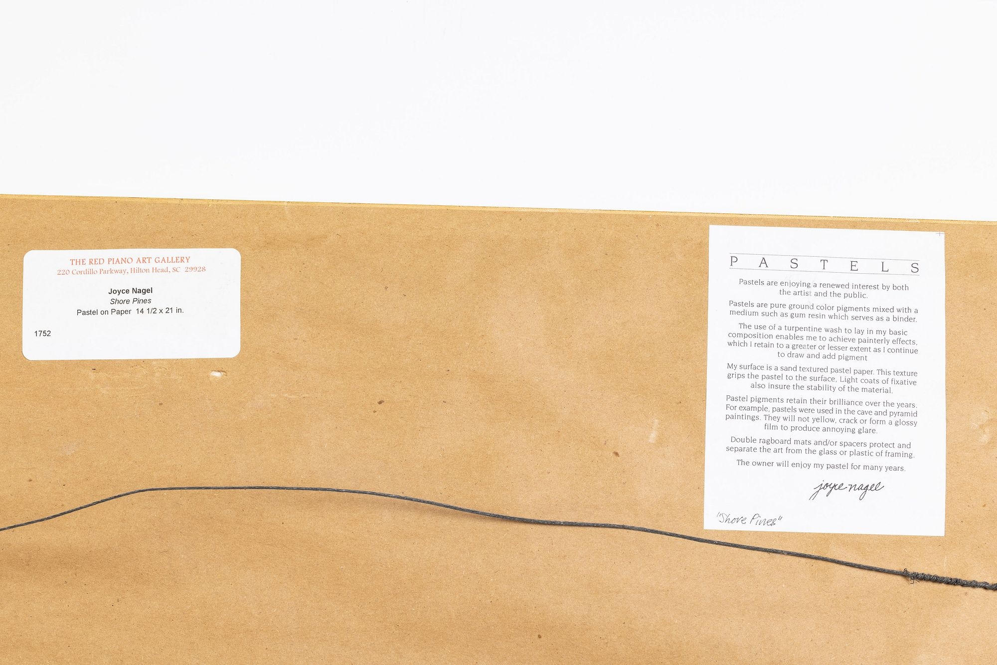 Joyce Nagel | Beach Scene with Trees | MutualArt