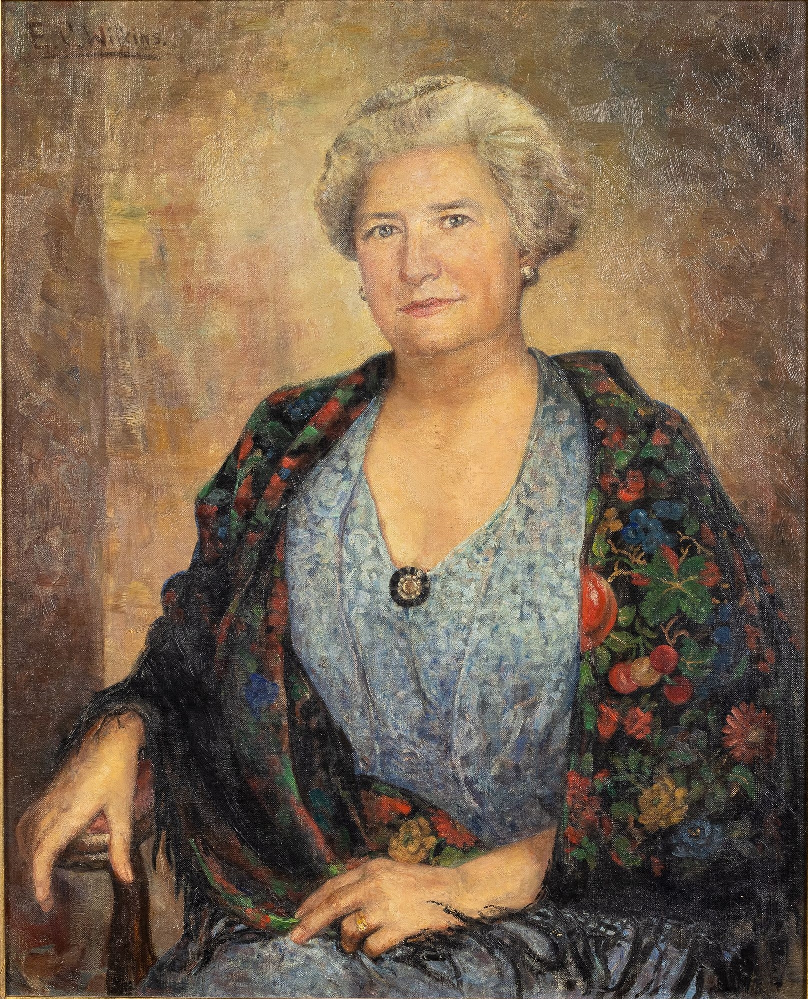 Emma Cheves Wilkins | Portrait of a Lady | MutualArt