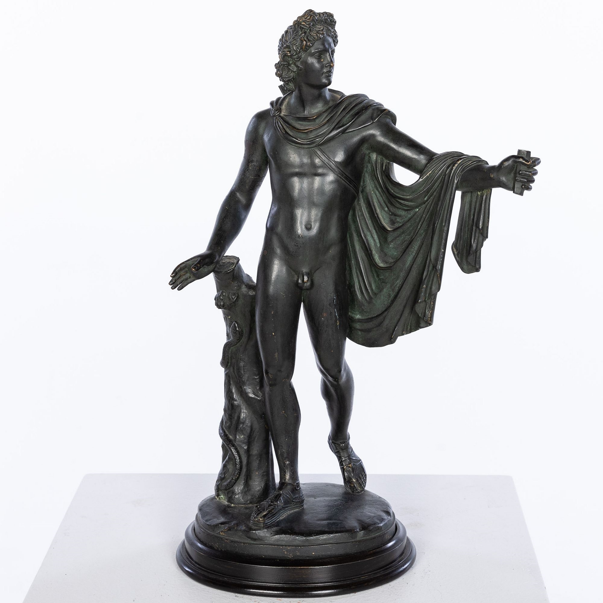 Apollo Belvedere | After the Antique, Apollo Belvedere Bronze | MutualArt