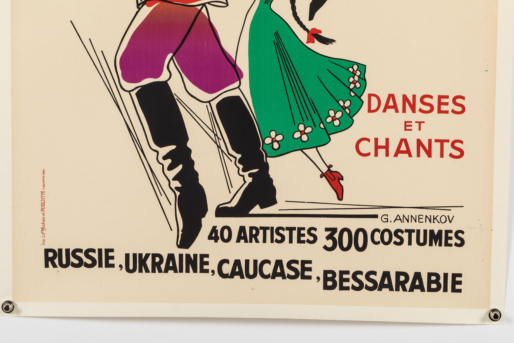 G. Annenkozov | Ballet Russe Irina Grjebina Poster | MutualArt