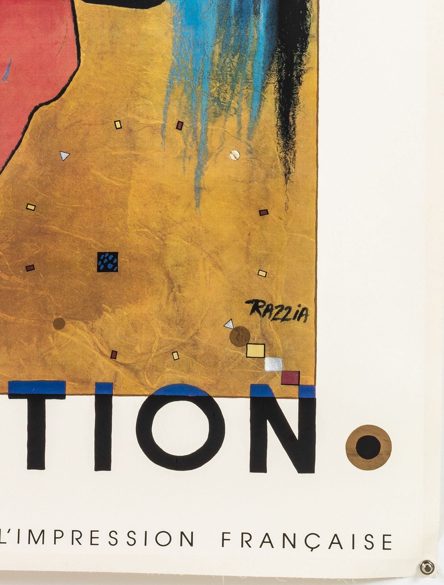 Gerard Courbouleix-Deneriaz | Syndicat General de L'Impression Francaise Poster (1986) | MutualArt