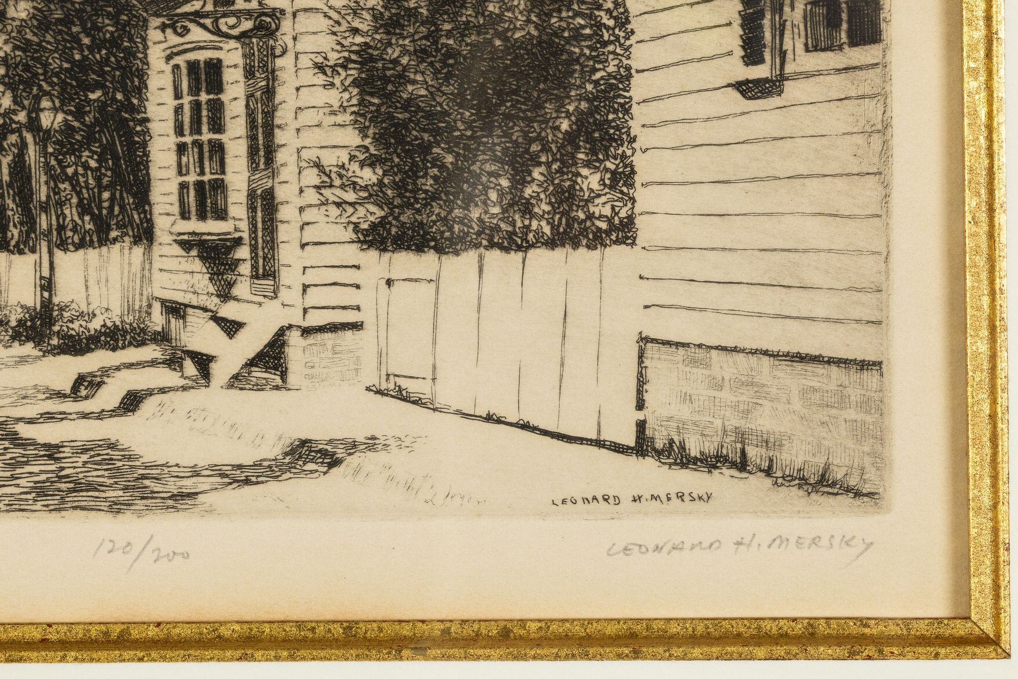 Leonard Mersky | 3 Etchings | MutualArt