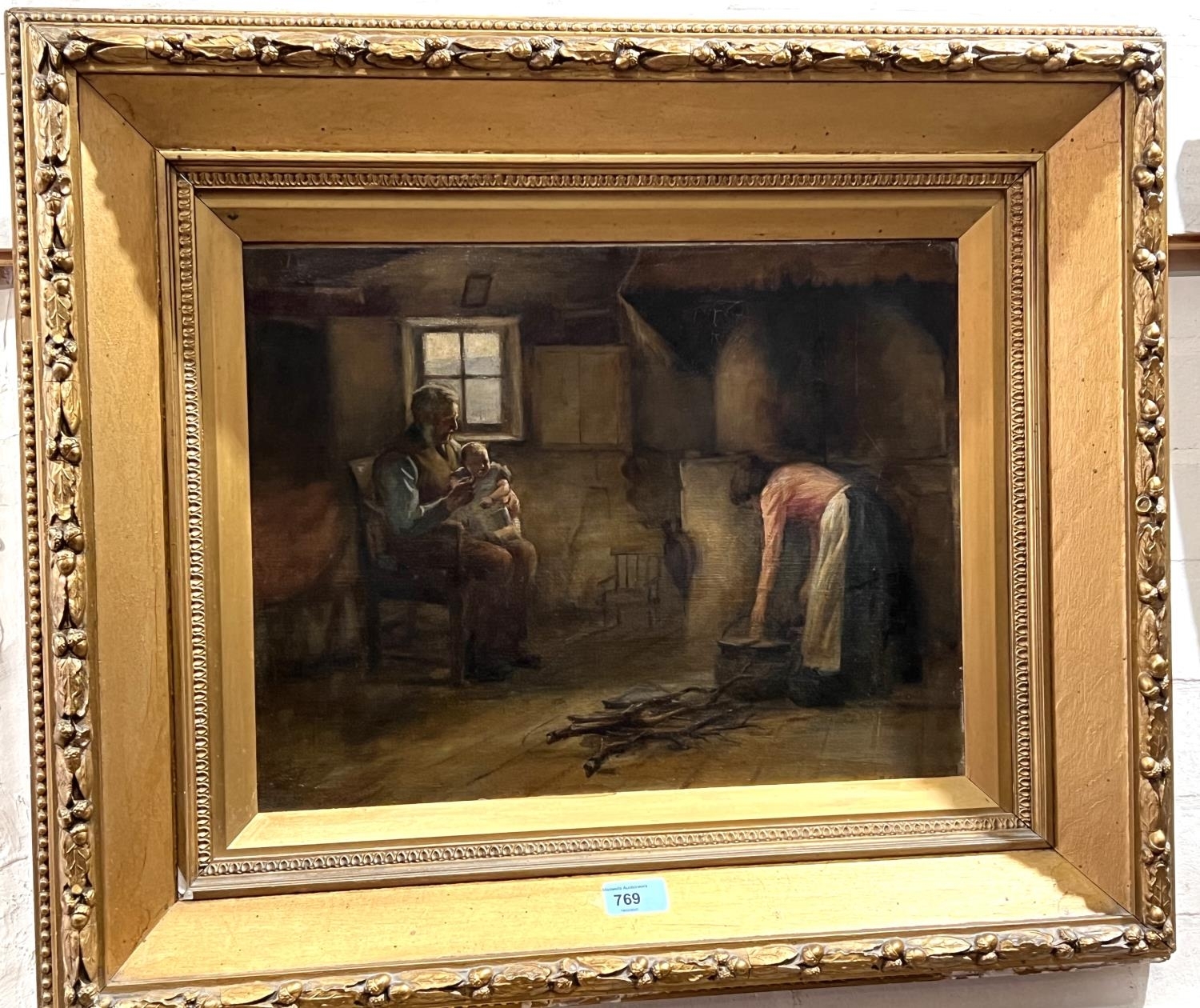 Henry John Dobson | ' By the Fireside'. This picture was in originally ...