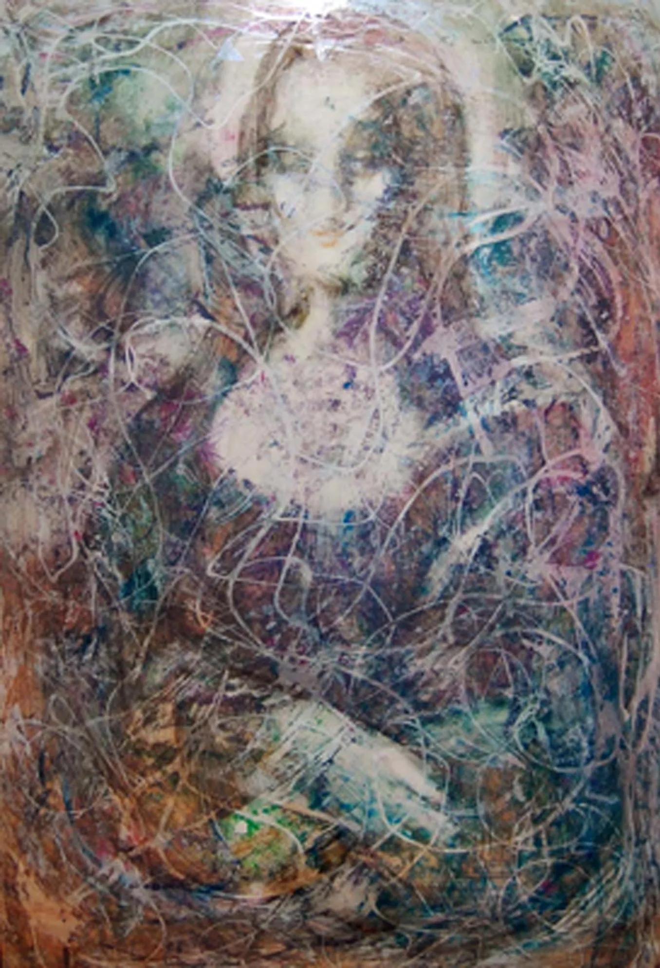 Hovik Kochinian | Abstract Mona Lisa | MutualArt