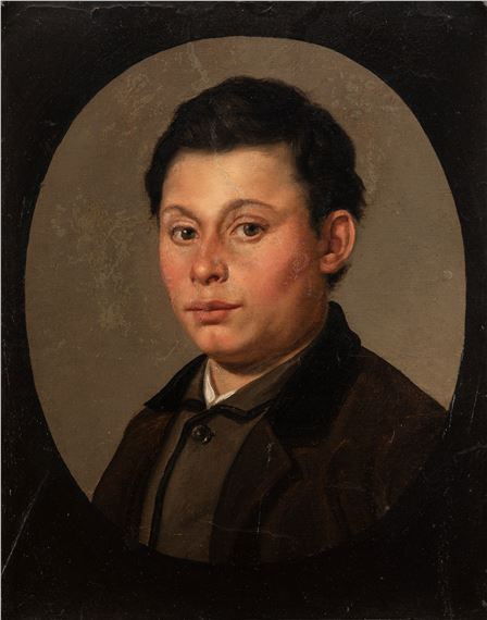 Ponziano Loverini | Portrait of Carlo Piccinelli (1866) | MutualArt