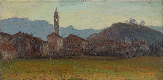 Oreste Albertini | First lights (1922) | MutualArt