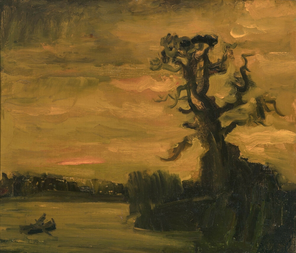 Constant Permeke | Landscape, the river Lys | MutualArt