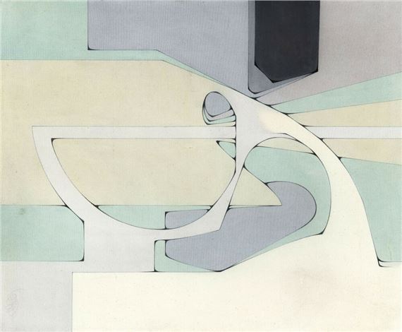 Joaquin Ferrer | Jardins Suspendus (1968) | MutualArt