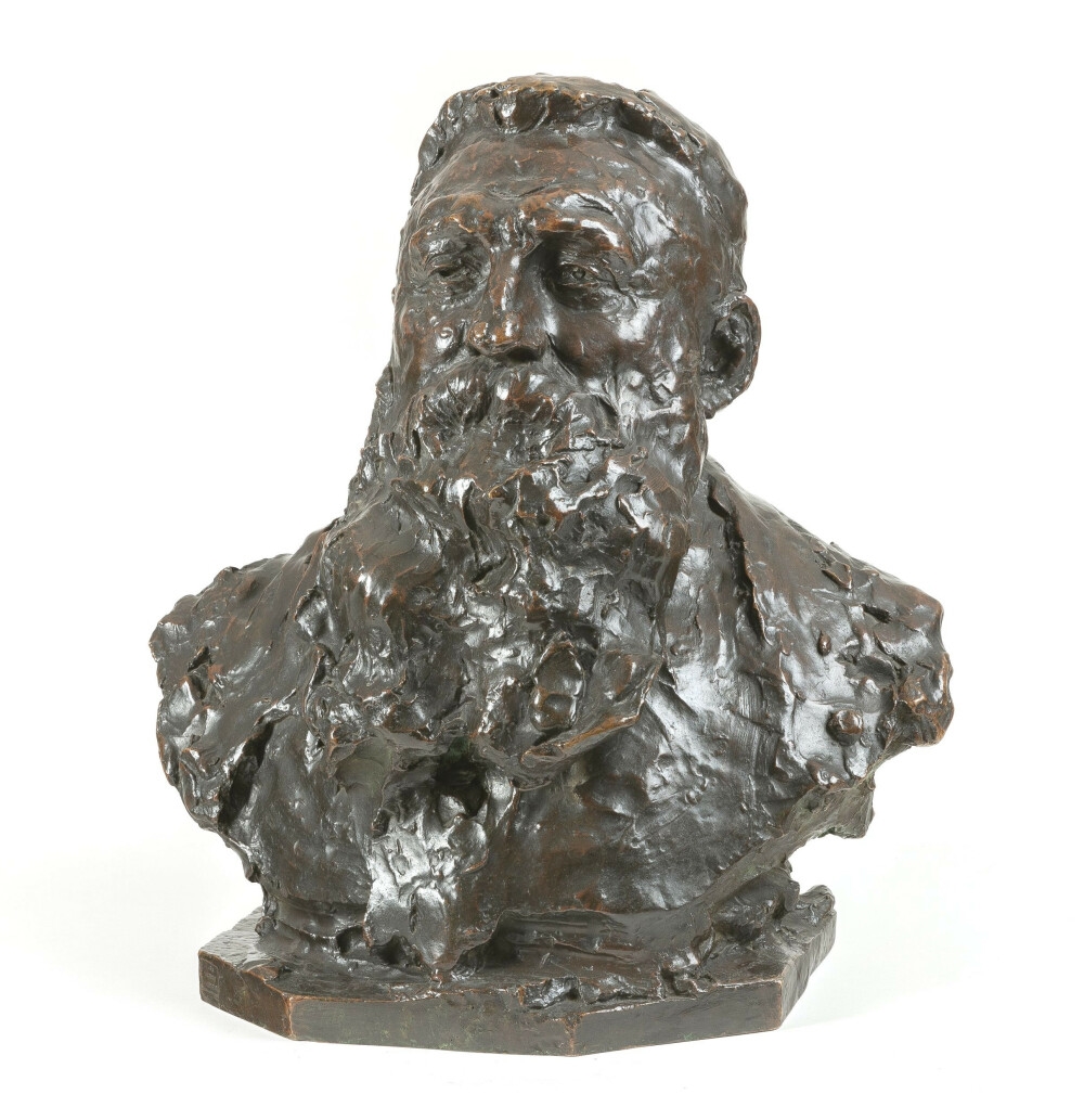 Jean Alexandre Joseph Falguière | Buste d'Auguste Rodin (1899) | MutualArt