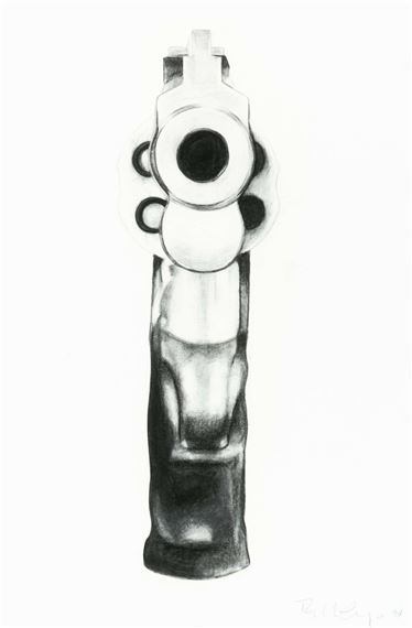 Robert Longo | Gun Study (1994) | MutualArt