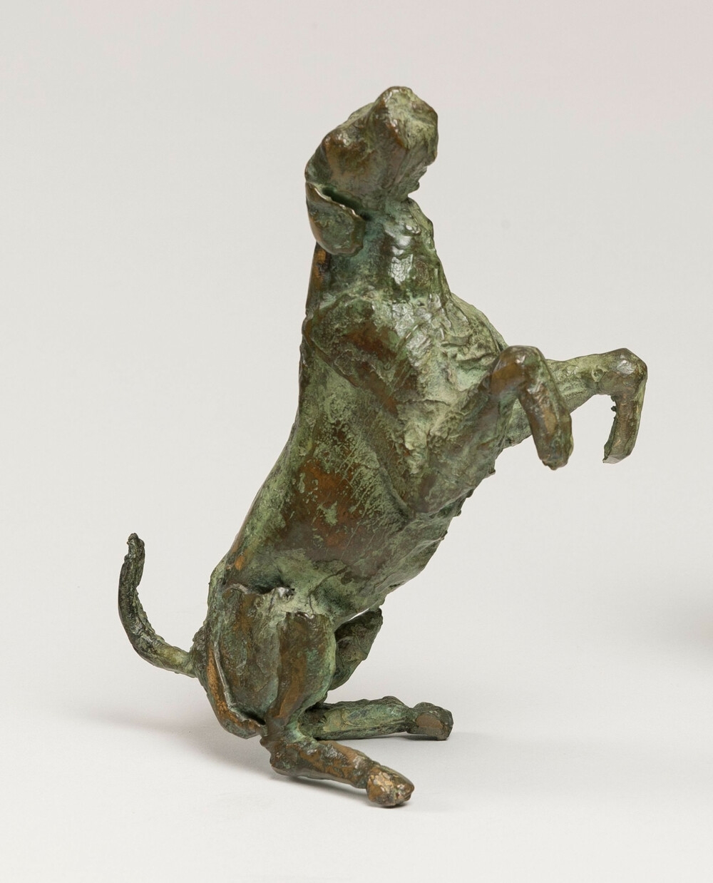 Jan Desmarets | Dog on hind legs | MutualArt