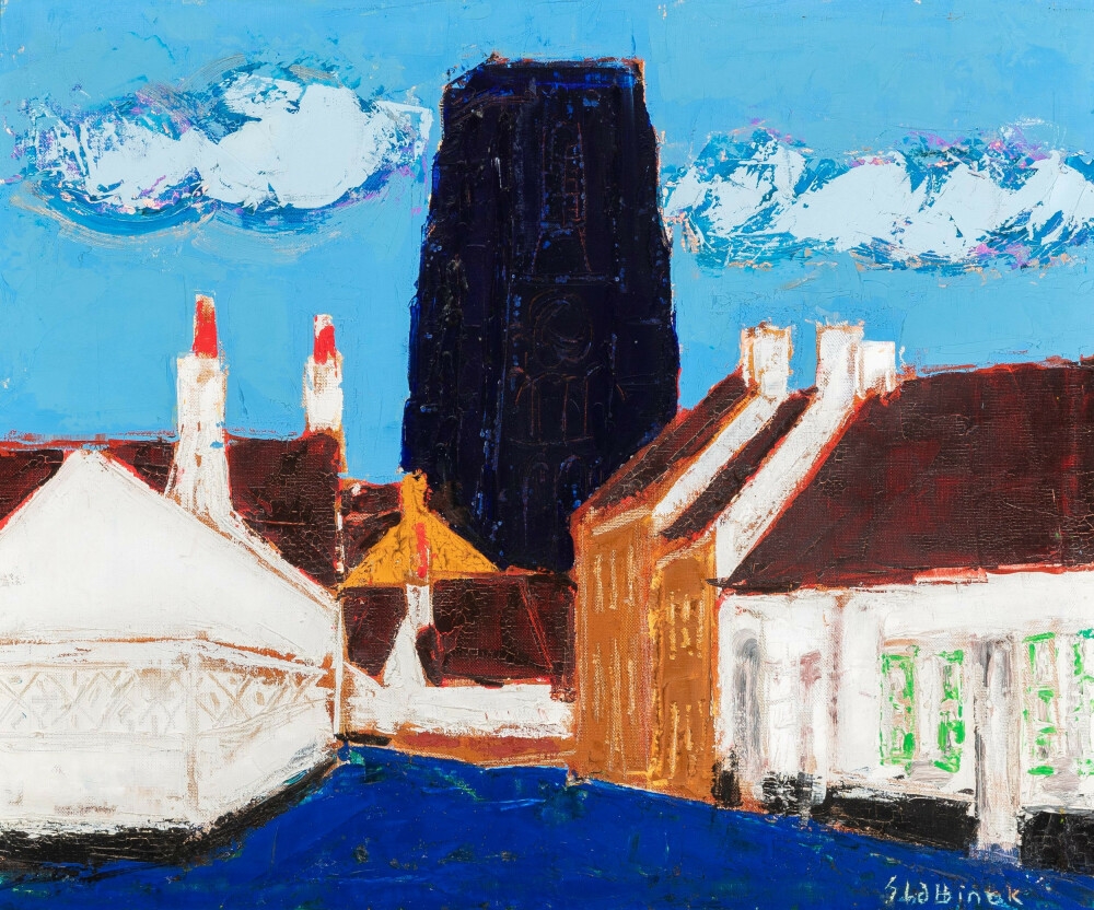 Rik Slabbinck | A View of Lisseweghe | MutualArt