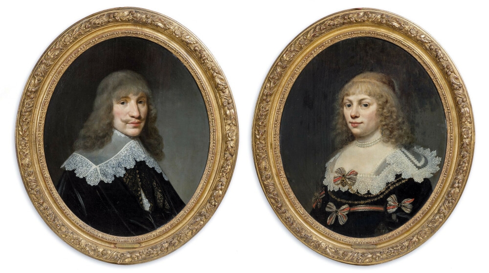 Dutch School, 17th Century | Portrait of a married couple | MutualArt