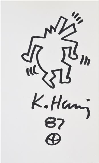 Keith Haring | Barking Dog (1987) | MutualArt