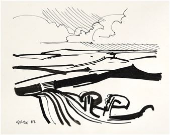 Geoffrey Key | Shaft of light (1993) | MutualArt