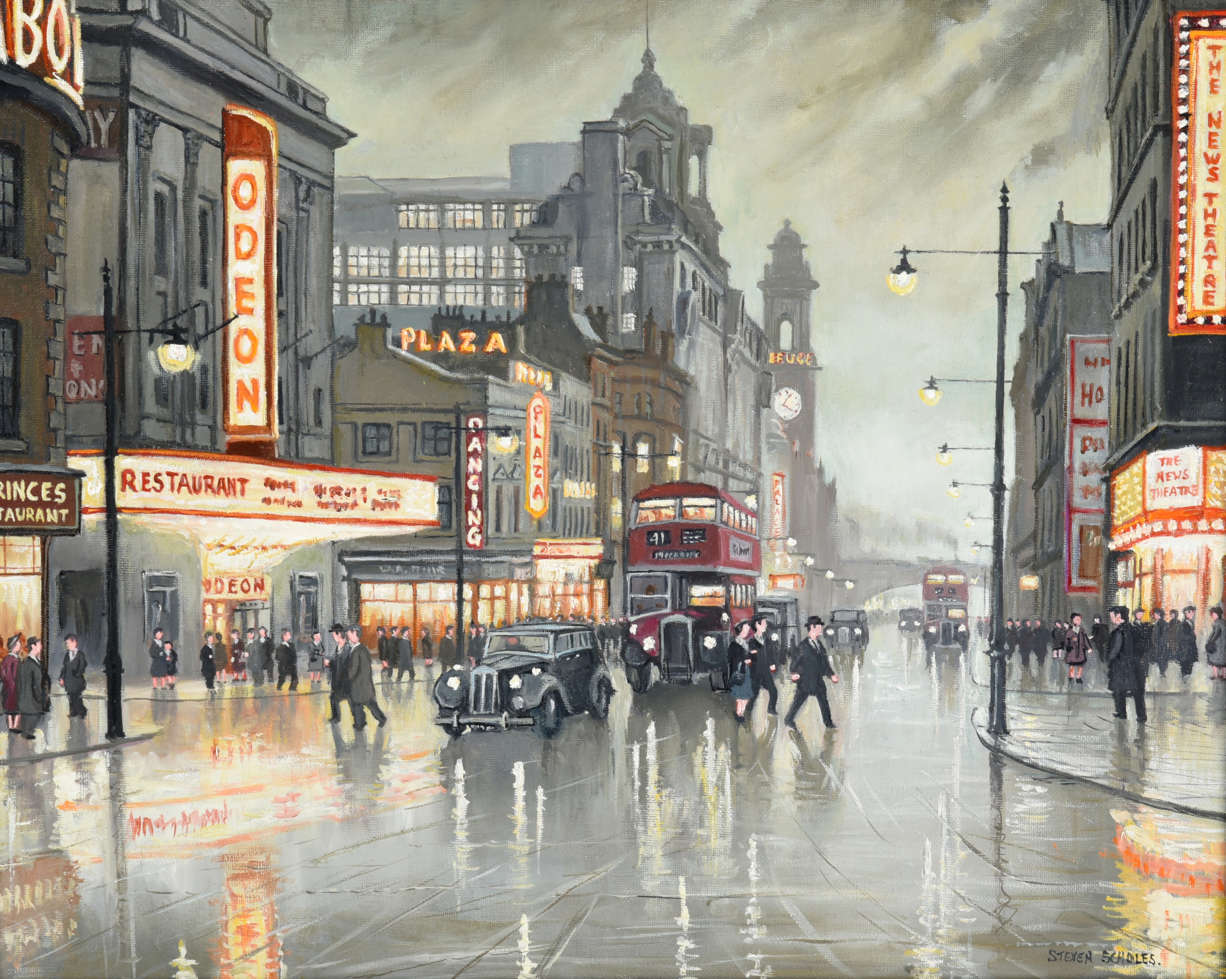 Steven Scholes | Stephenson Square, Manchester | MutualArt