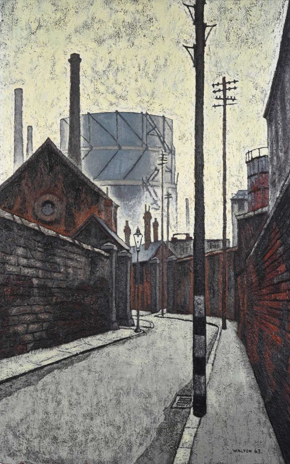 Stuart Walton | Street Scene, Kirkstall, Leeds (1972) | MutualArt