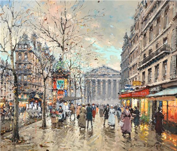 Antoine Blanchard | Paris Rue Trouchet | MutualArt