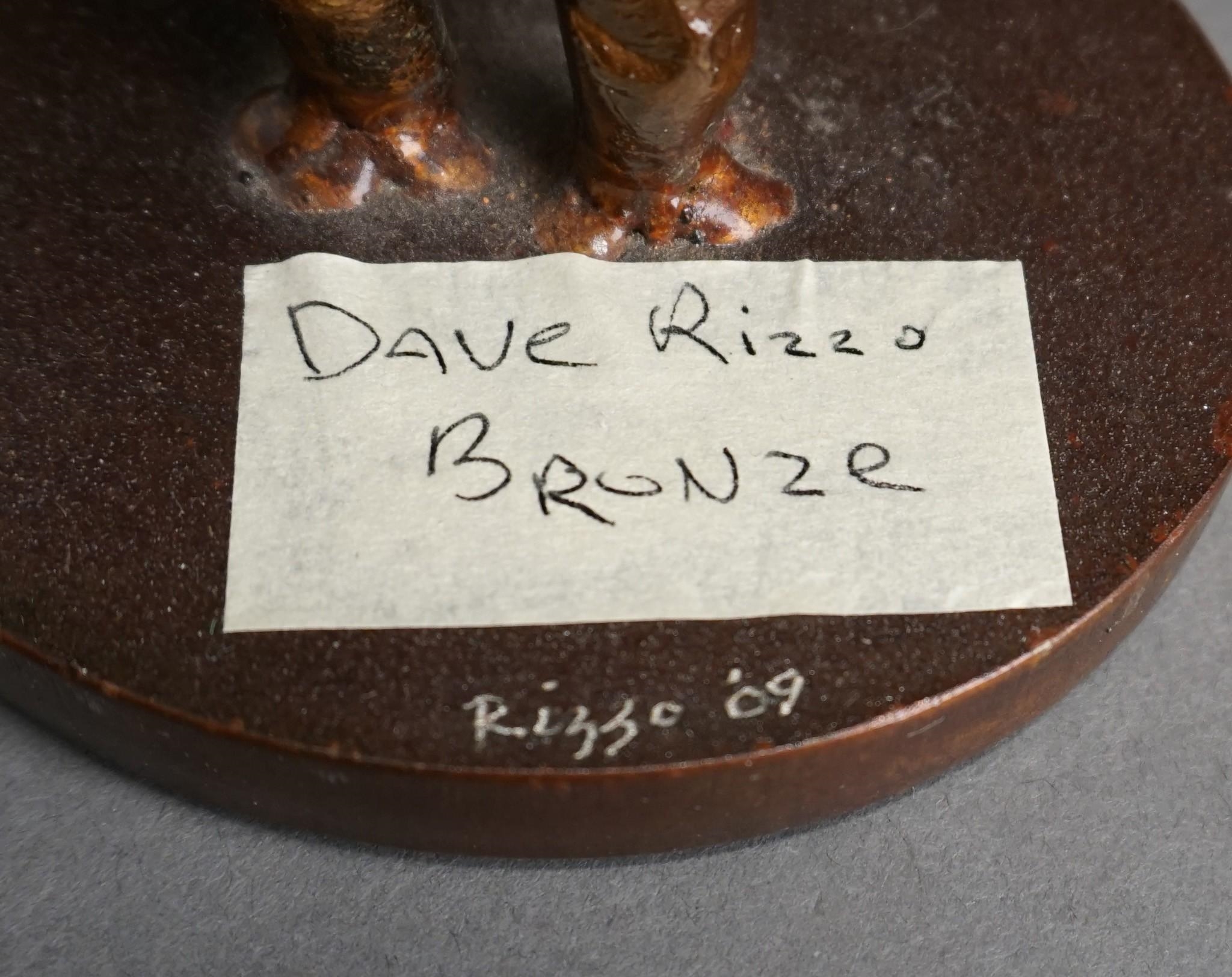 Dave Rizzo | Brutalist Bronze Figural Group | MutualArt