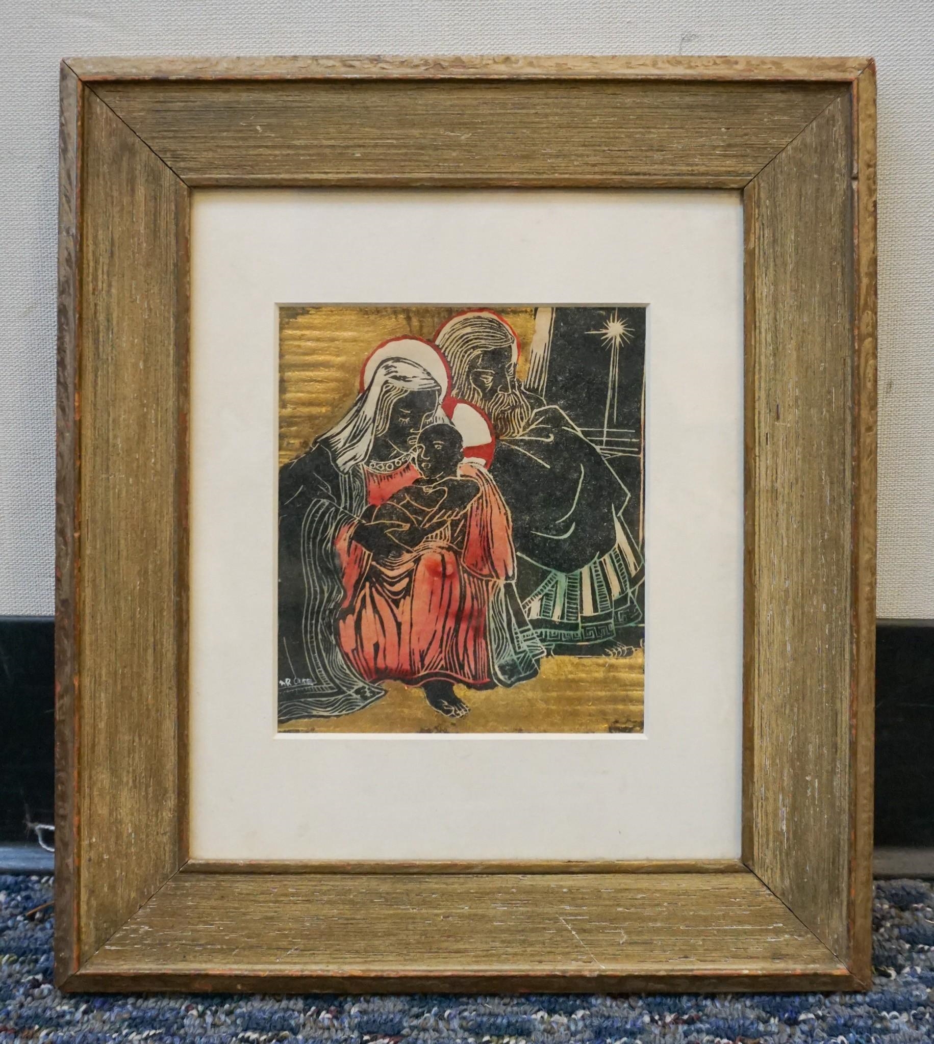 Allan Rohan Crite | The Birth of Christ | MutualArt