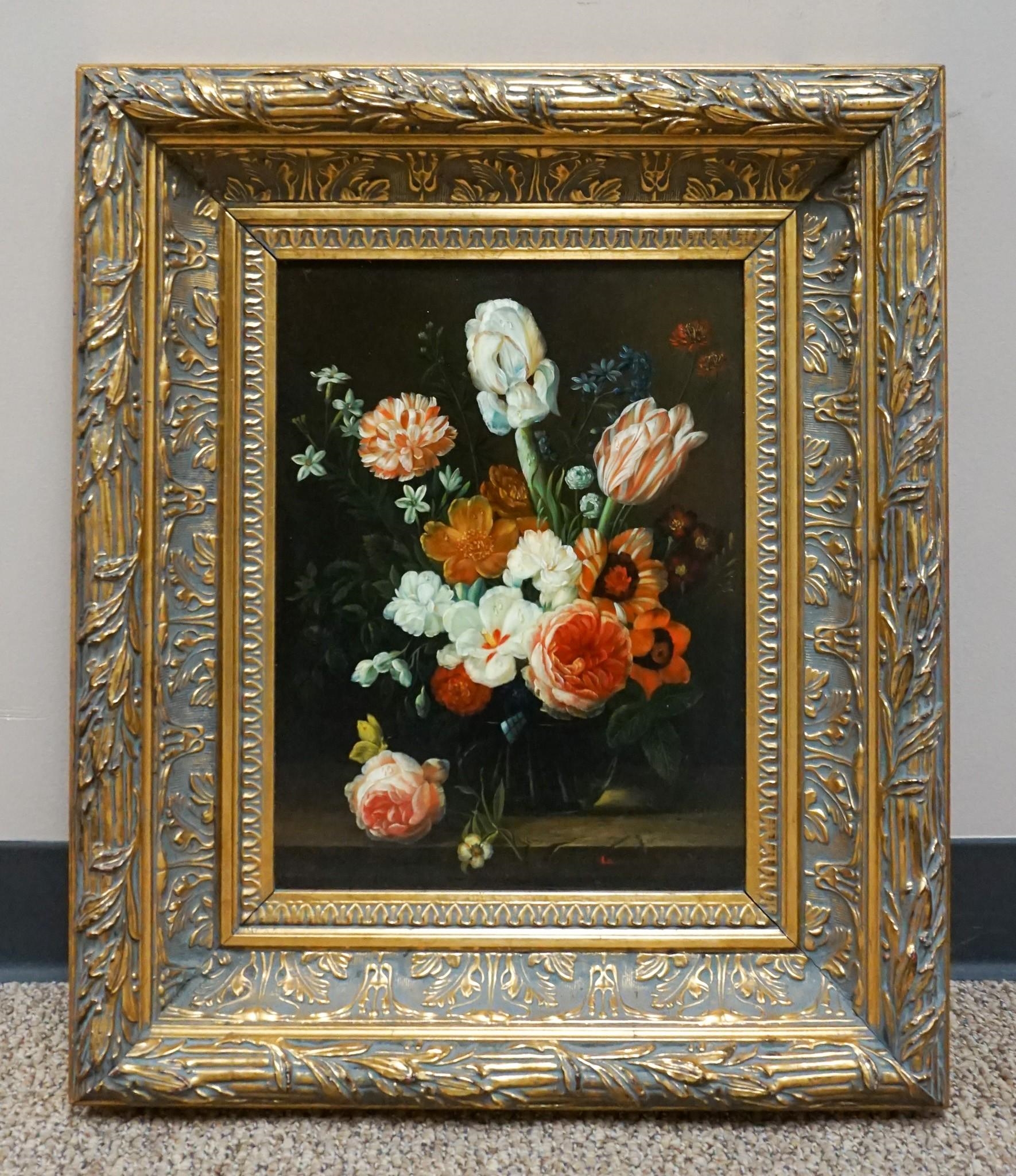 Lawrence Backer | Still Life of a Vase of Flowers (20th Century ...