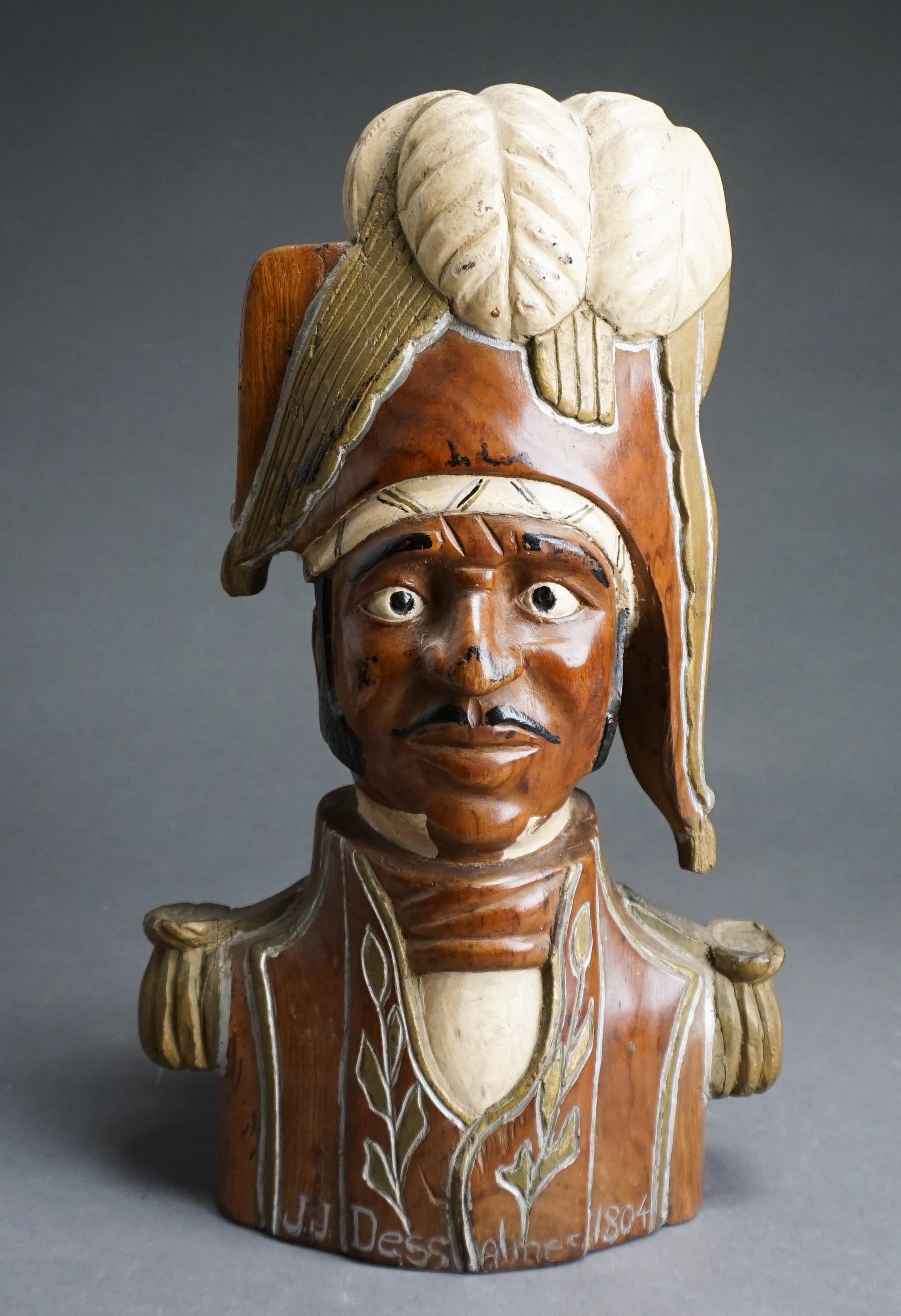 Ulysse Dabouze | Portrait Bust of Jean Jacques Dessalines (1804 ...